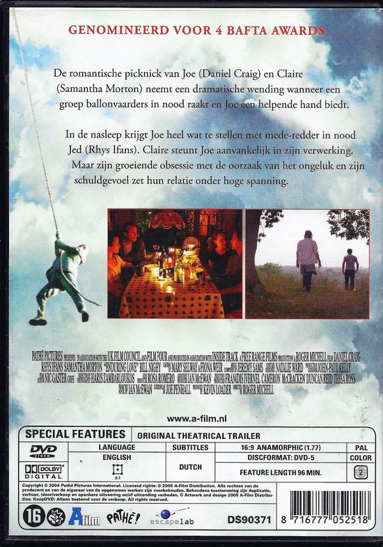 Speelfilm - Enduring Love (Dvd), Samantha Morton | Dvd's | bol