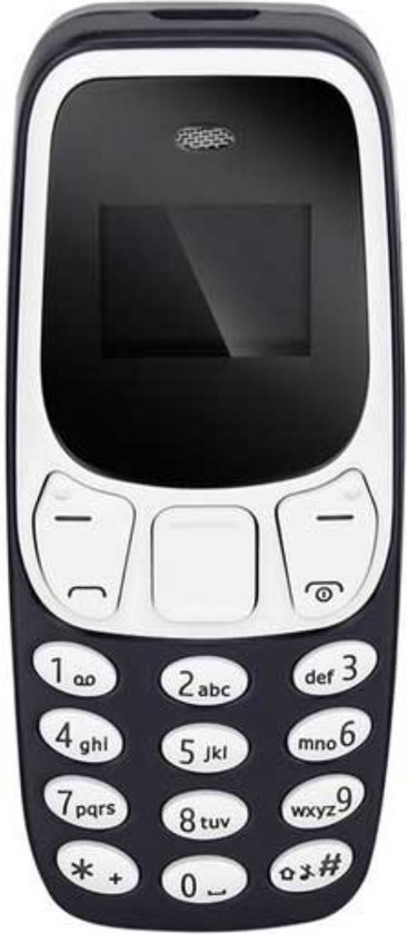 Kleine Minitelefoon met Bluetooth - Stemwisselaar - Telefoon Dual Sim ...
