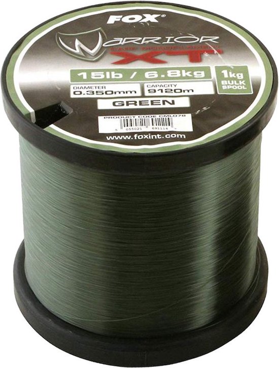 Fox Warrior XT Green Carp Line 1kg 0.309mm | bol