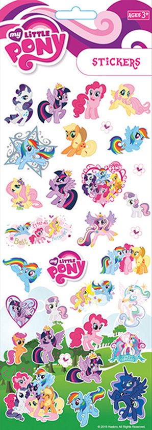 Fun Stickers - My Little Poney Stickers | bol.com