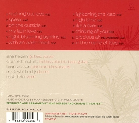 Jana Herzen - Nothing But Love (CD), Jana Herzen | Muziek | bol