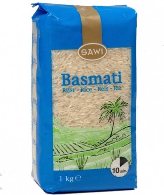 Sawi - Basmati rijst - 4x 1kg | bol.com