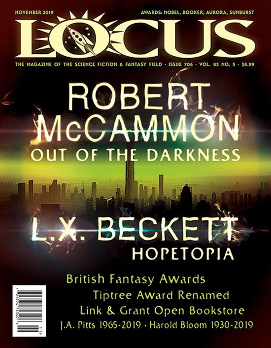 Locus 706 - Locus Magazine, Issue #706, November 2019 (ebook), Locus ...