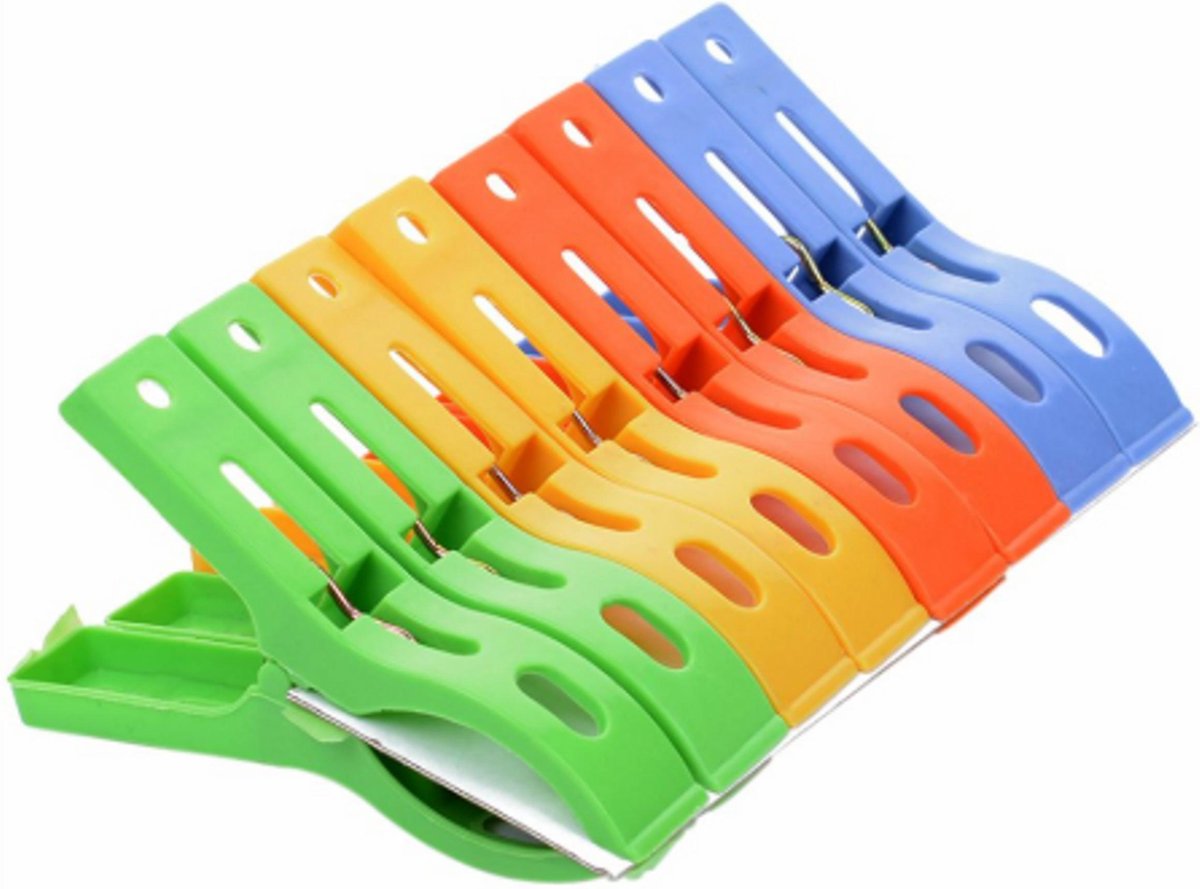 8 Grote Plastic Badlaken knijpers | bol.com