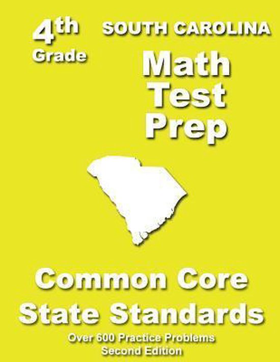 South Carolina 4th Grade Math Test Prep | 9781484820827 | Teachers ...