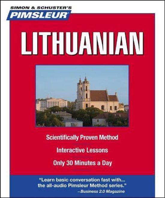 Pimsleur Lithuanian Level 1 CD, Pimsleur | 9780743550642 | Boeken | bol.com