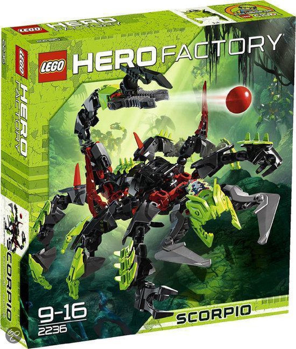 LEGO Hero Factory Scorpion - 2236 | bol.com