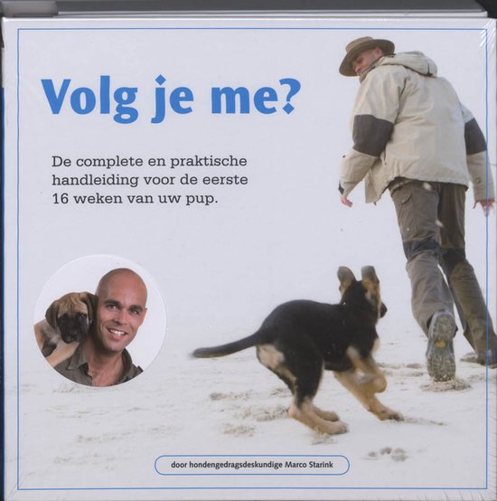 Marco Starink Puppy-Kit Volg Je Me? - Hondenboek - per stuk, M. Starink ...