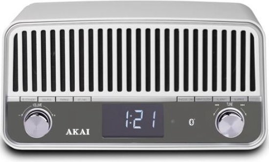 Akai APR500 - Draadloze radio - Wit | bol.com