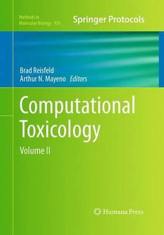 Methods In Molecular Biology Computational Toxicology 9781493963263