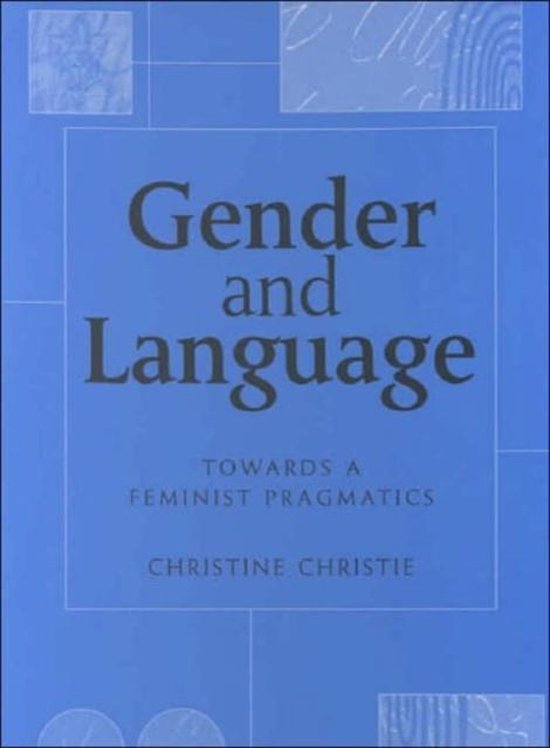 Gender and Language | 9780748609352 | Christine Christie | Boeken | bol.com