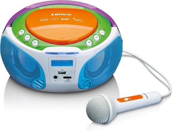 Lenco SCD-651 - Draagbare Radio/CD-speler - Kids | bol