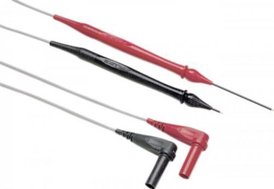 Fluke TL40 Veiligheidsmeetsnoerenset Testpunt Banaanstekker 4 mm Rood ...