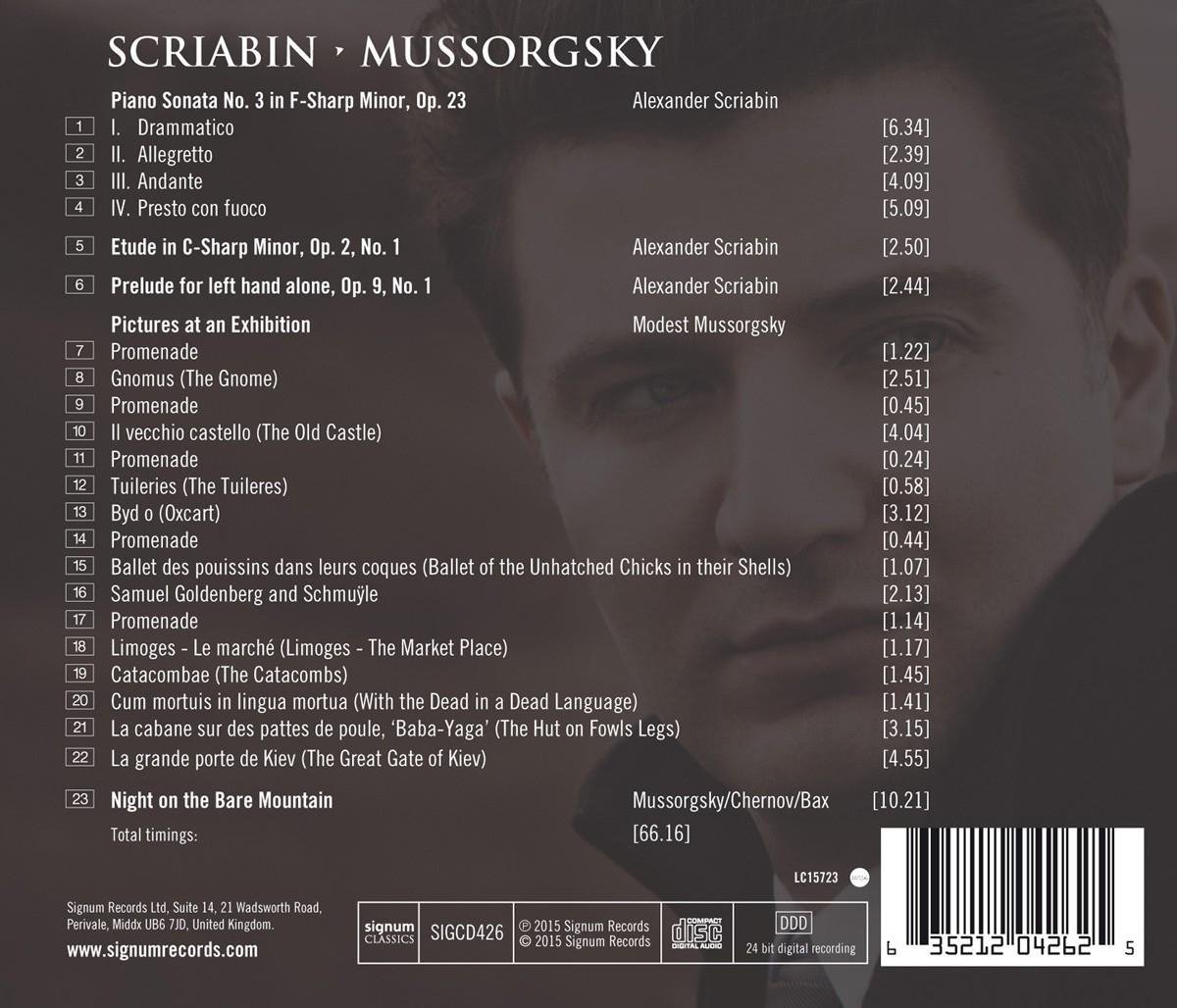 Scriabin Mussorgsky, Alessio Bax | CD (album) | Muziek | bol.com