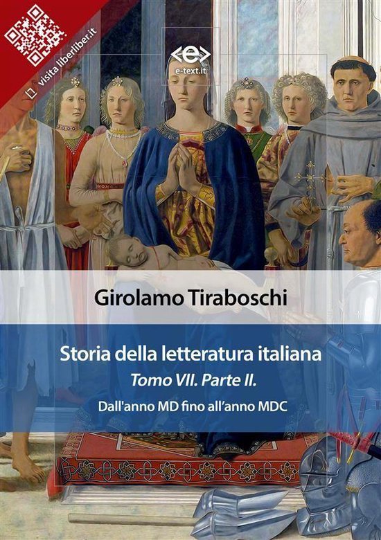 Liber Liber 7 - Storia della letteratura italiana del cav. Abate ...