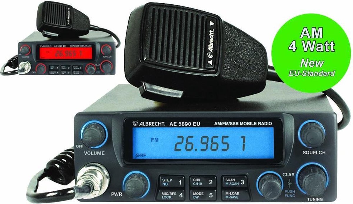 Albrecht AE 5890EU AM-FM-SSB CB radio | bol.com