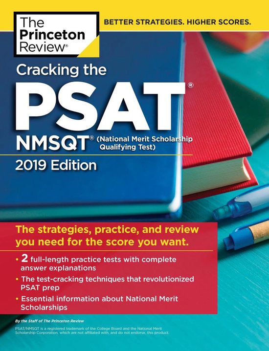 Cracking The Psat Nmsqt With 2 Practice Tests 2019 Edition 9780525567875 The