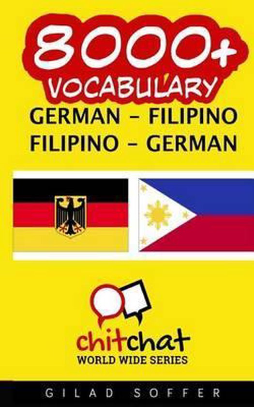 8000+ German - Filipino Filipino - German Vocabulary | 9781508946687 ...