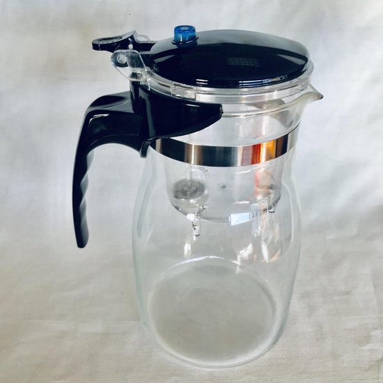 Theepot-filter setsysteem 900 ml voor 3-4 glazen thee Uniek theefilter ...