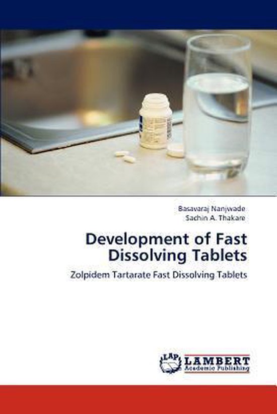 Development of Fast Dissolving Tablets | 9783847317975 | Basavaraj ...
