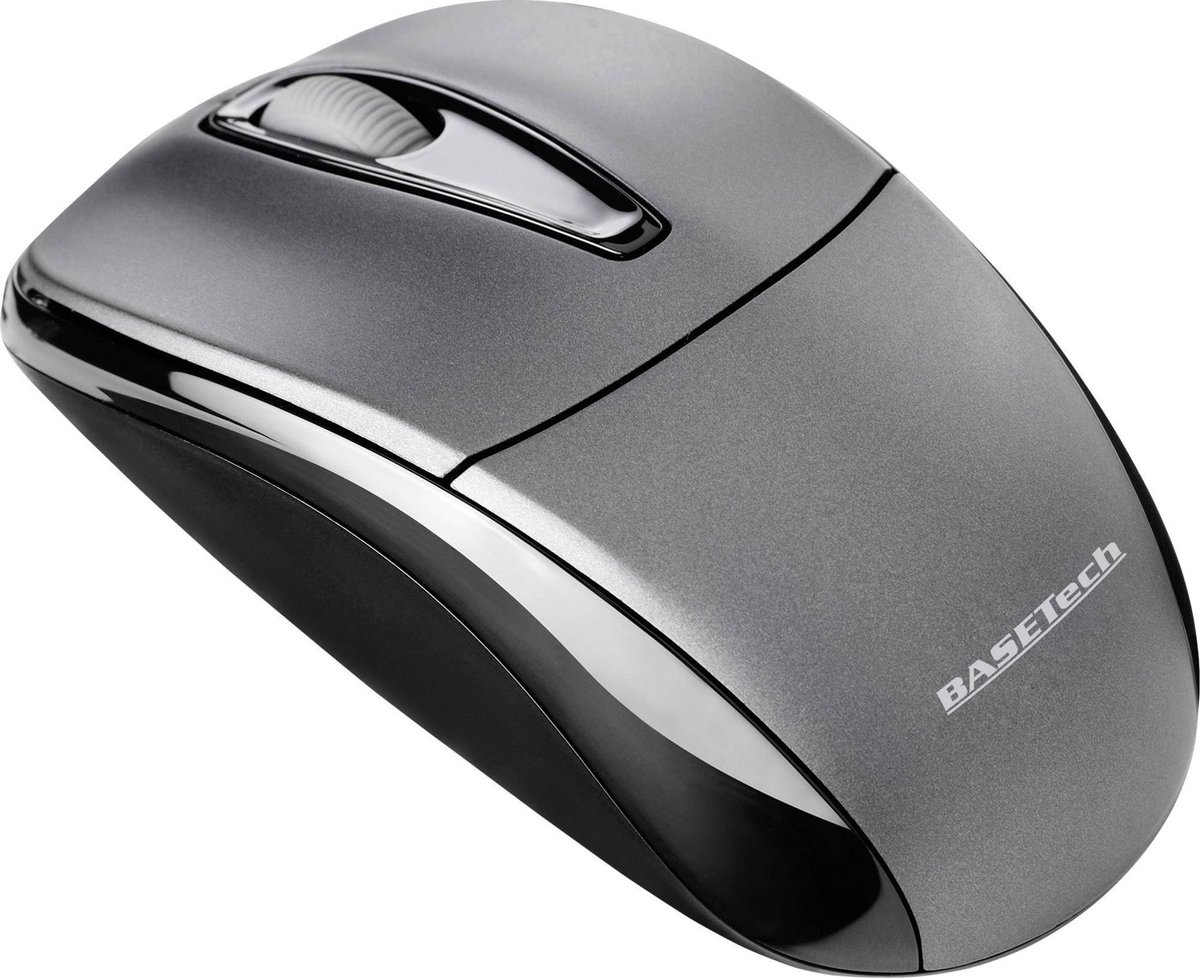 Souris sans fil Basetech M105GX optique Zwart, Grijs | bol.com