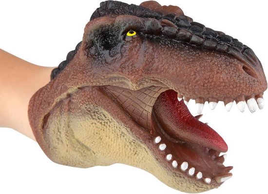 Dino World handpop - Bruin | bol.com
