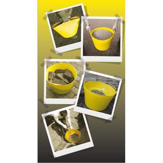 flexibele emmer 26 liter model gorilla tubs | bol.com