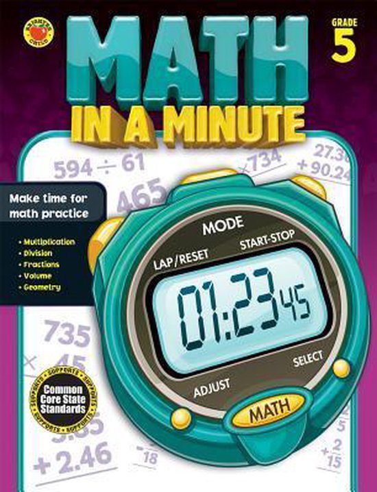 Math in a Minute, Grade 5 | 9781483801391 | None | Boeken | bol.com