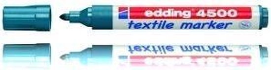 Viltstift edding 4500 textiel rond 2-3mm orientbl | Omdoos a 10 stuk ...