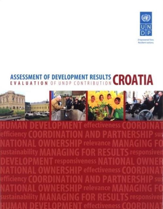 Assessment of Development Results: Croatia, United Nations | 9789211263725 | Boeken | bol.com