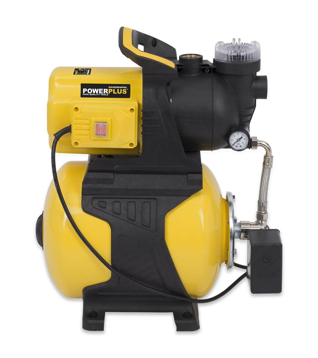 Powerplus POWXG9571 Hydrofoorpomp - 600W - 3000l/h - 19L drukvat - Voor ...
