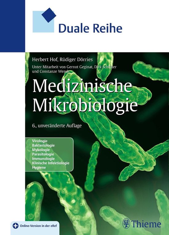 Medizinische Mikrobiologie (ebook), Herbert Hof | 9783132410404 | Boeken | bol.com