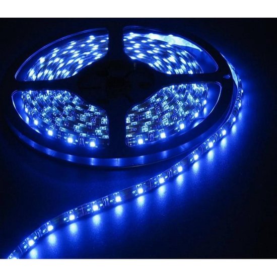 LED-strip - 5 meter - 60 LED's - Blauw | bol