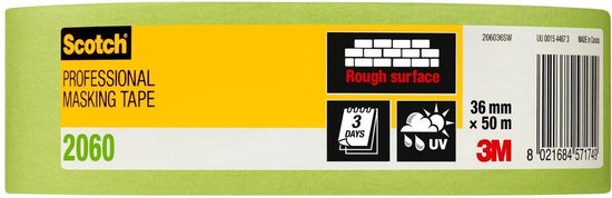 3M PT206036 Schilderstape 3M 2060 Lichtgroen (l x b) 50 m x 36 mm 1 ...