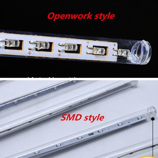 LED Feestverlichting - Meteor Shower - Waterdicht IP65 - 8 Lichtbalken ...