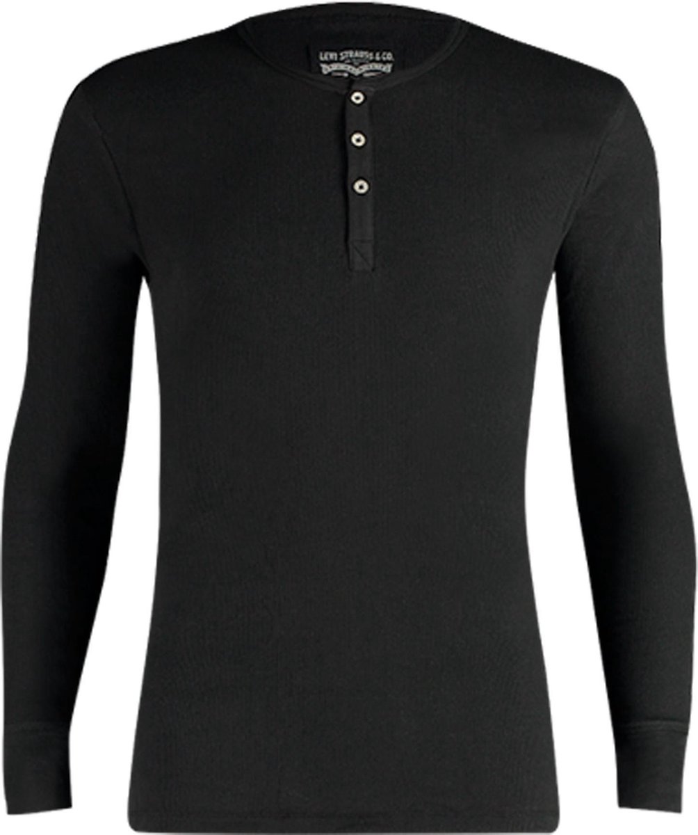 Levi Core LS Henley Shirt Heren Sportshirt casual - Maat L - Mannen ...