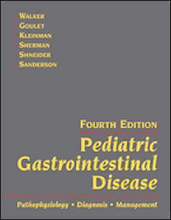 Pediatric Gastrointestinal Disease | 9781550092400 | Ronald Kleinman ...
