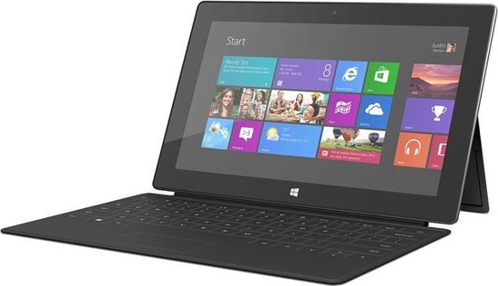 Microsoft Touch Cover Dockingconnector AZERTY Frans Zwart | bol