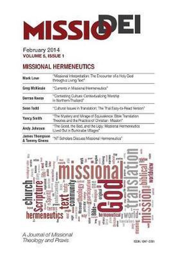 Missio Dei, Missio Dei Foundation | 9781499665826 | Boeken | bol.com