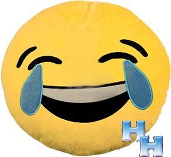 Emoji - Emoticon - Smiley - Kussen - "Lol" | bol