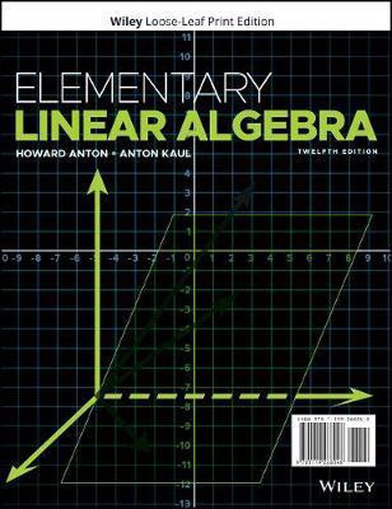 Elementary Linear Algebra | 9781119268048 | Howard Anton | Boeken | bol