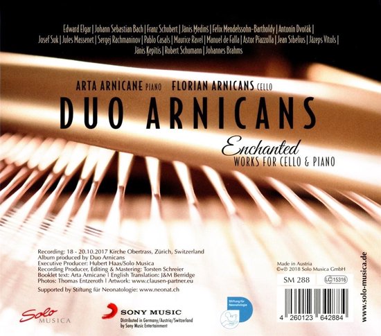Duo Arnicans (Arta Arnicane & Florian Arnicans) - Enchanted - Works For ...