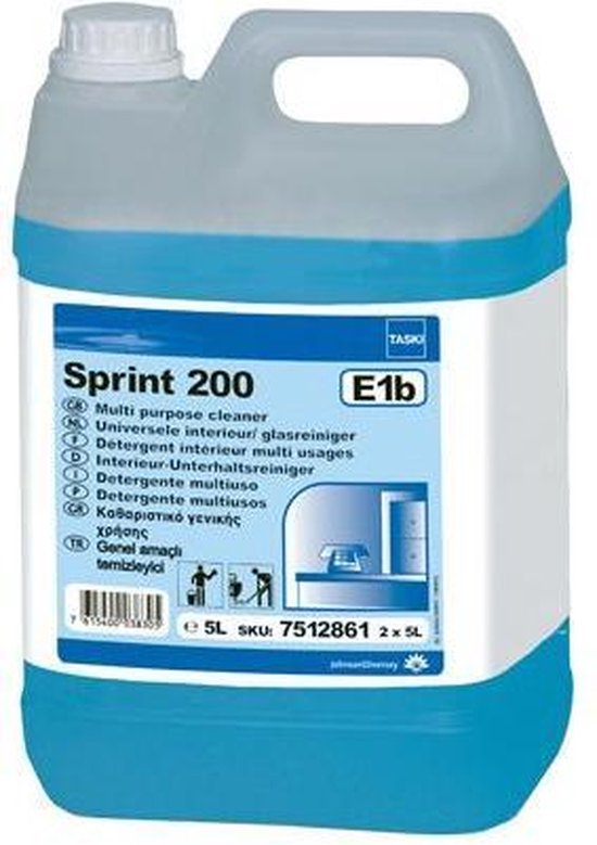 Sprint 200 E1b - Universele interieur/glasreiniger - 5 L | bol