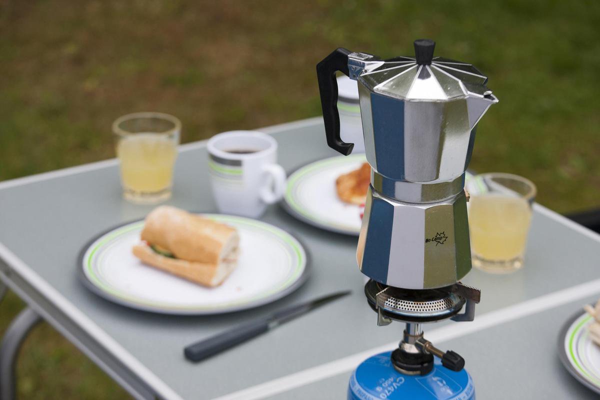Bo-Camp Espresso Maker - 6-cups - Aluminium | bol