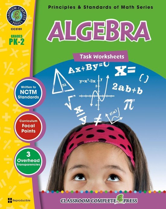 Algebra - Task Sheets Gr. PK-2 (ebook), Nat Reed | 9781553197997 ...