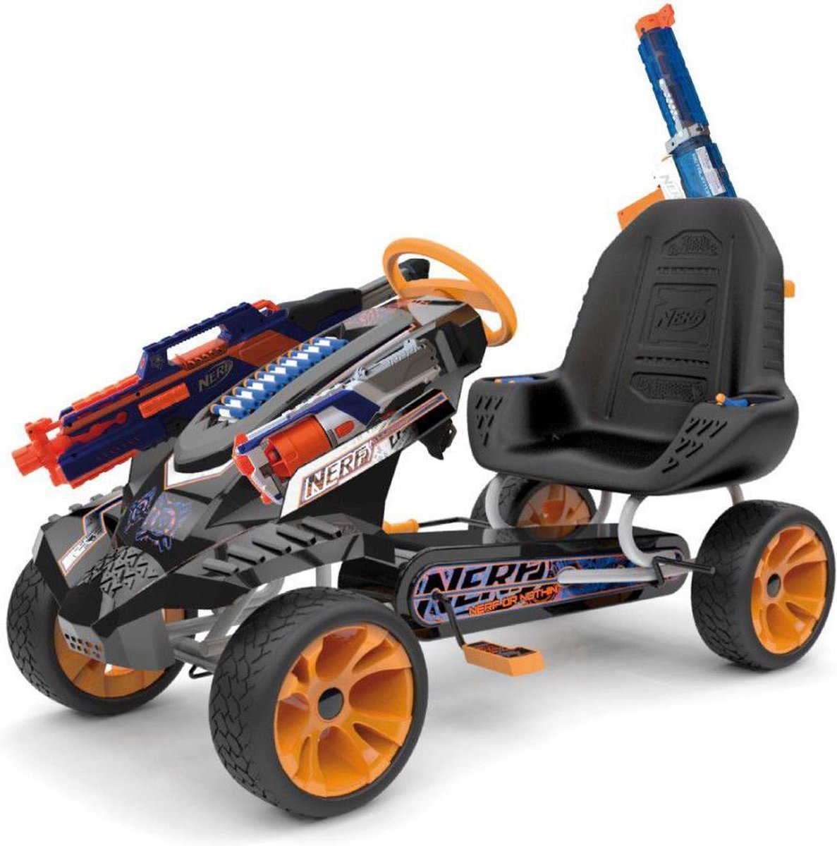 NERF Go Cart Battle Racer - Skelter | bol.com