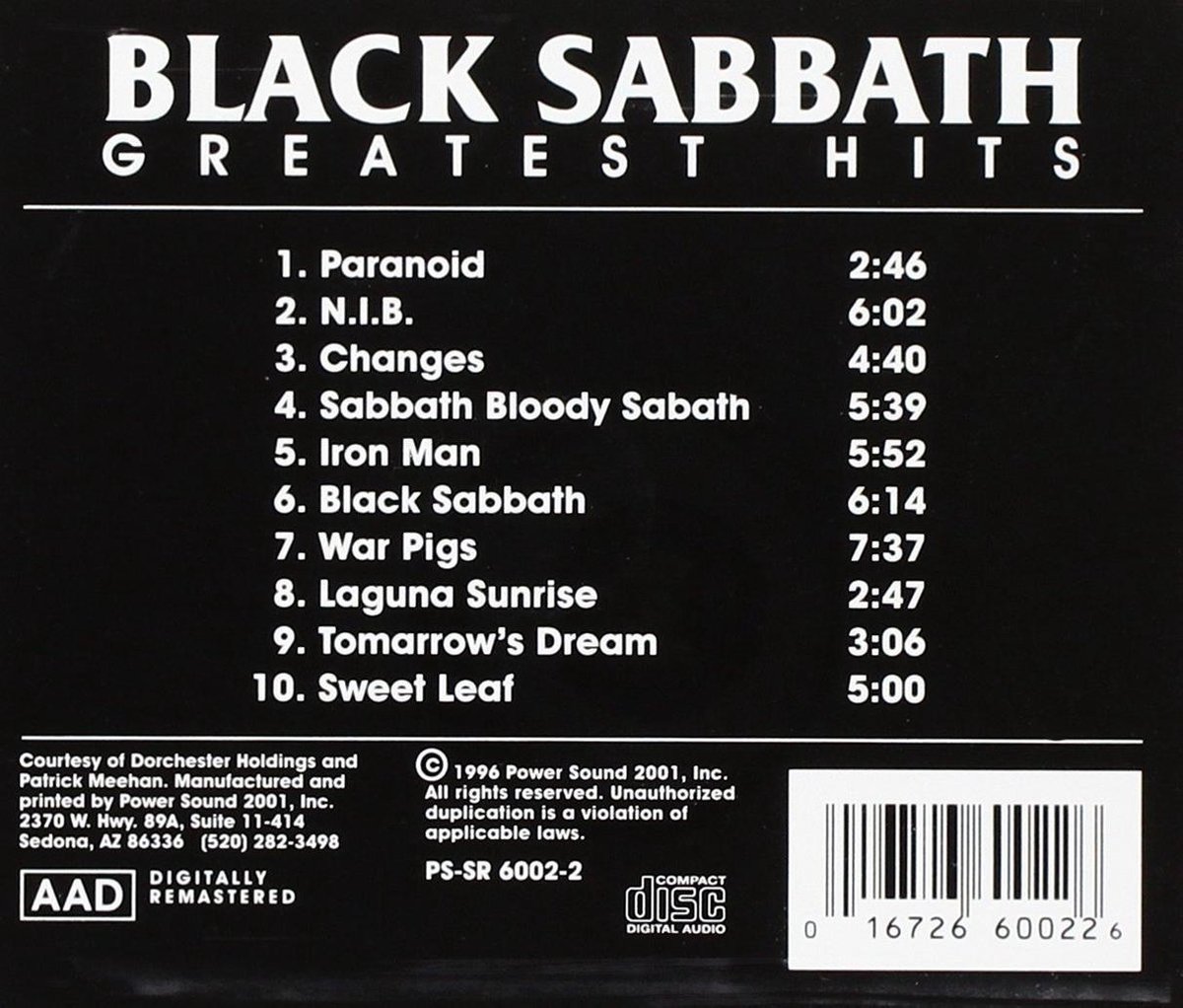Greatest Hits 1970-1978, Black Sabbath | CD (album) | Muziek | bol