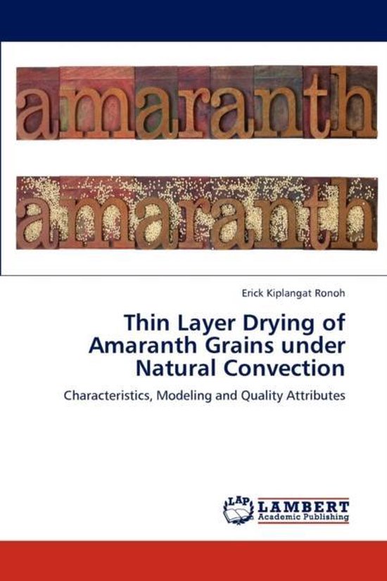 Thin Layer Drying of Amaranth Grains under Natural Convection ...