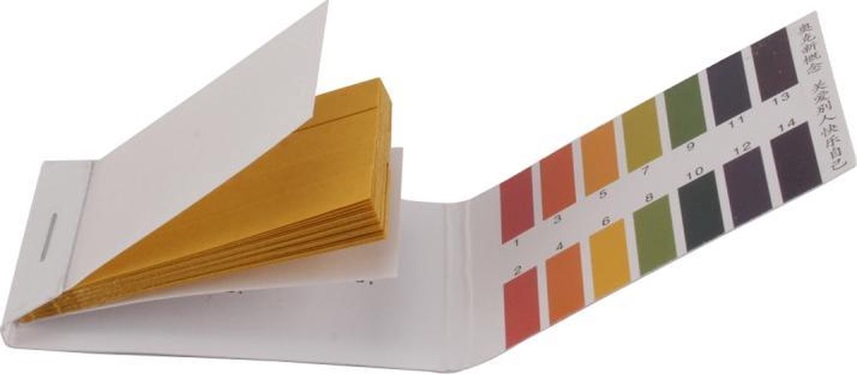 Lakmoes Papier test strips PH 1-14 (80strips) | bol.
