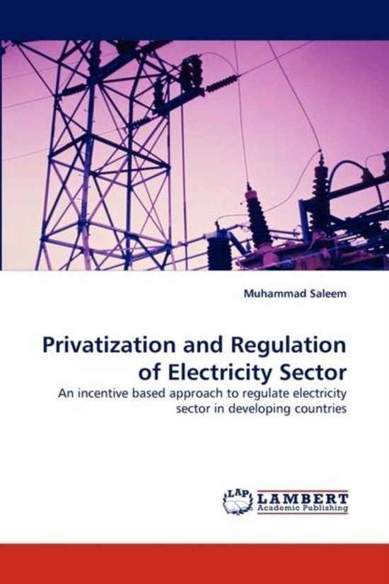 Privatization and Regulation of Electricity Sector | 9783844307443 ...